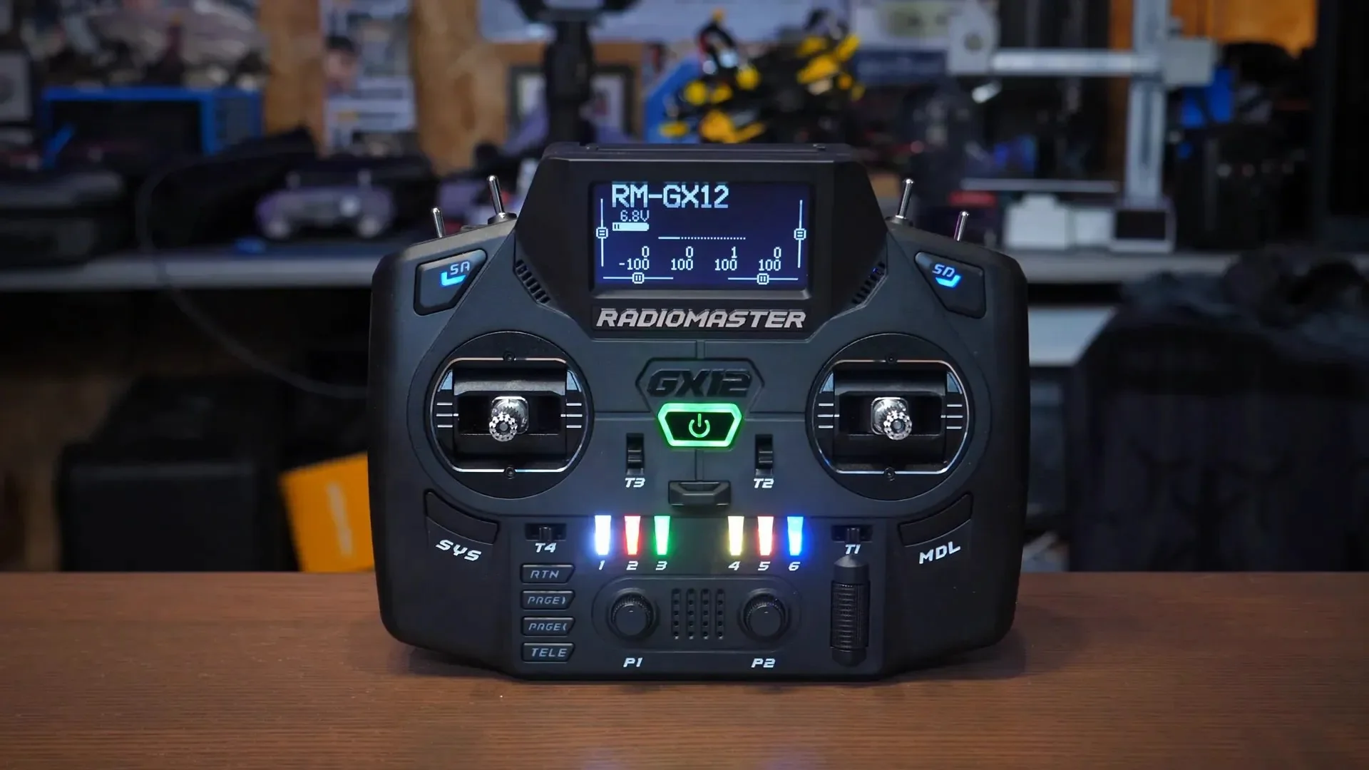 Radiomaster GX12 – O rádio Transmissor Compacto dual band que vai revolucionar seus voos ...